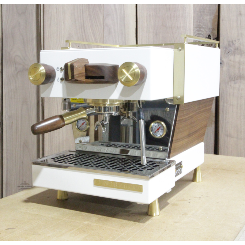 Custom La Marzocco Linea Mini with Wood Surround – Pantechnicon Design